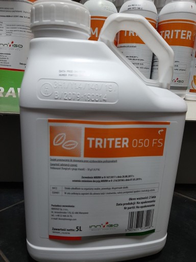 TRITER 050 FS ZAPRAWA DO ZBÓŻ grzybobójcza 5L (triter 5) • Cena, Opinie ...