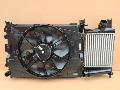 KOMPLET CHŁODNIC WENTYLATOR RENAULT CAPTUR 0.9TCE • Cena, Opinie - Allegro