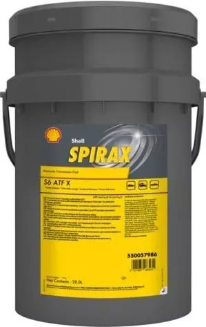 SHELL SPIRAX S6 ATF X OLEJ PRZEKŁADNIOWY 20L 5011987083431 za 1047 ...