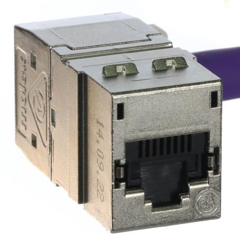 MOLEX gniazdo RJ45 kat6A STP moduł DG+ 360 - Sklep, Opinie, Cena w Allegro