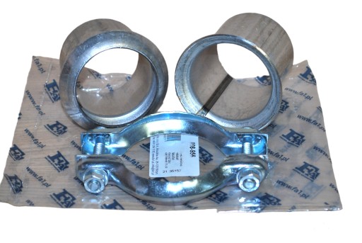 ZESTAW NAPRAWCZY ZŁĄCZE RURY WYDECHOWEJ PSA 56mm 5905133260091 za z ...