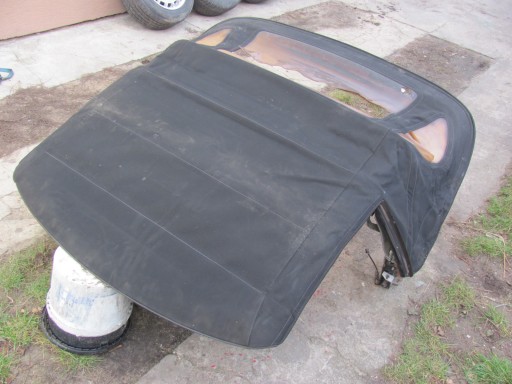 Mercedes R129 Dach materiałowy Soft top Przedlift 13093493817 - Allegro.pl