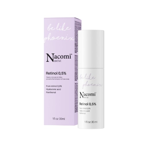 Nacomi Next Level Szérum archoz Retinol 0,5% Ránctalanító 30ml ...