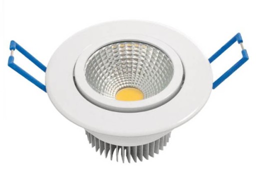 WPUSZCZANA COB EPISTAR LED 7W ALUMINIUM GARZA (400622) • Cena, Opinie ...