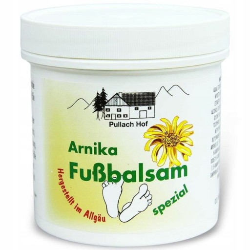 Vom Pullach Hof Balsam do stóp Arnika 250 ml (4039525008068) • Cena, Opinie • Kremy do stóp ...