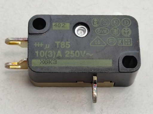 Mikro włącznik SAIA T85 10A 250V (8056321907209) • Cena, Opinie ...