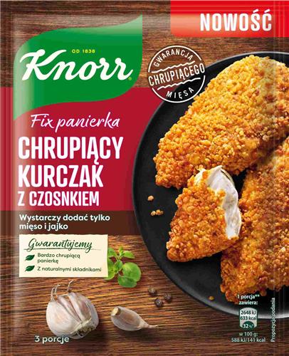 FIX KNORR PANIERKA CHRUPIĄCY KURCZAK Z CZOSNKIEM Knorr 70 g ...