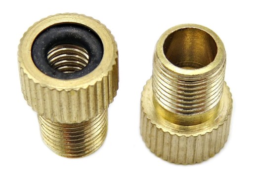 Przejściówka adapter do pompowania roweru 2 sztuki - Allegro.pl