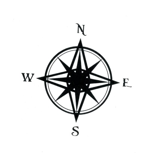 Tatuaże tymczasowe KOMPAS Symbol RÓŻA WIATRÓW M300 12543993469 - Allegro.pl