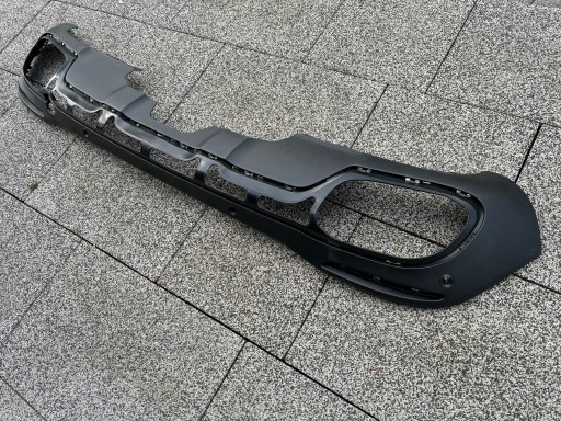 MERCEDES GLE W167 AMG SPOILER ZDERZAKA TYŁ DYFUZOR NOWY !! POD HAK ...