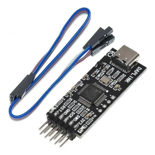 PROGRAMATOR ARM DAPLINK STM32 SWD/USB TYPE-C ZAMIENNIK JLINK OB/STLINK ... PROGRAMATOR ARM DAPLINK STM32 SWD/USB TYPE-C ZAMIENNIK JLINK OB/STLINK ...