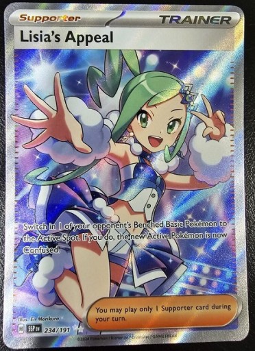 Pokemon karta Lisiina výzva (SSP 234/191) Čl. za 862.00CZK - Allegro