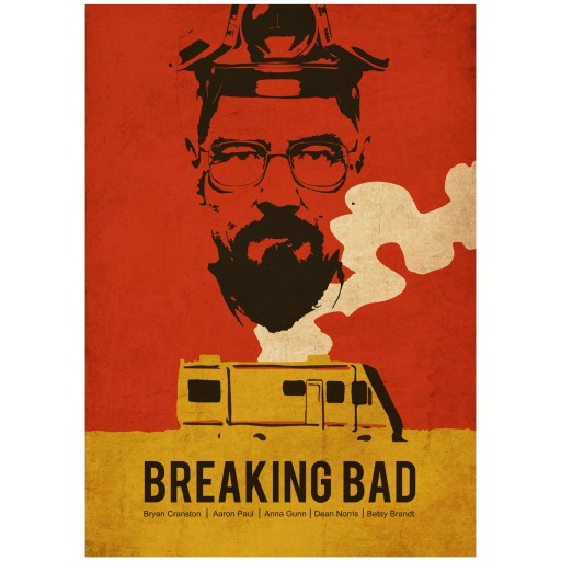 Breaking Poster RV Walter White Art Plakát - Allegro