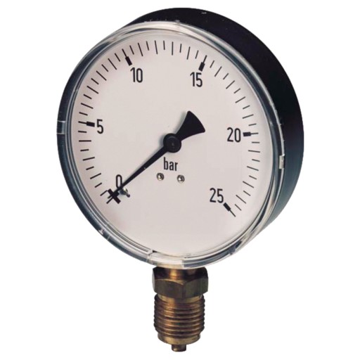 Manometr miernik wskaźnik ciśnienia fi 100, GZ 1/2", 0 - 10 bar psi za 198.93PLN z Poznań ...