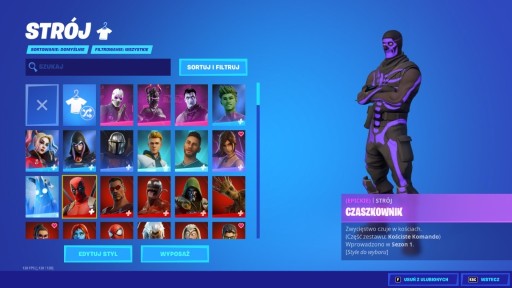 KONTO FORTNITE OG SKULL GHOUL OG SKIN MINTY IKONIK - Stan: nowy 89,99 ... KONTO FORTNITE OG SKULL GHOUL OG SKIN MINTY IKONIK - Stan: nowy 89,99 ...