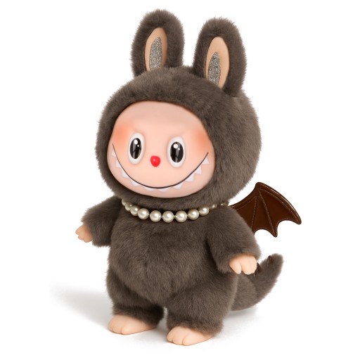 DUŻA MASKOTKA FIGURKA DUŻY PLUSZAK LABUBU LA BUBU ZIMONO 30CM ...