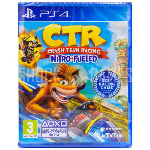 Crash Team Racing Nitro-Fueled PlayStation 4 (PS4) pudełkowa - Stan ...