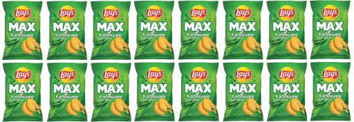 Lay's Max Chipsy karbowane zielona cebulka 190 g (5900259128942) • Cena ...