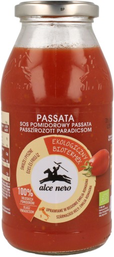 Alce Nero Omáčka Rajčatová Passata BIO 500g 100% Itálie, (8009004810679 ...