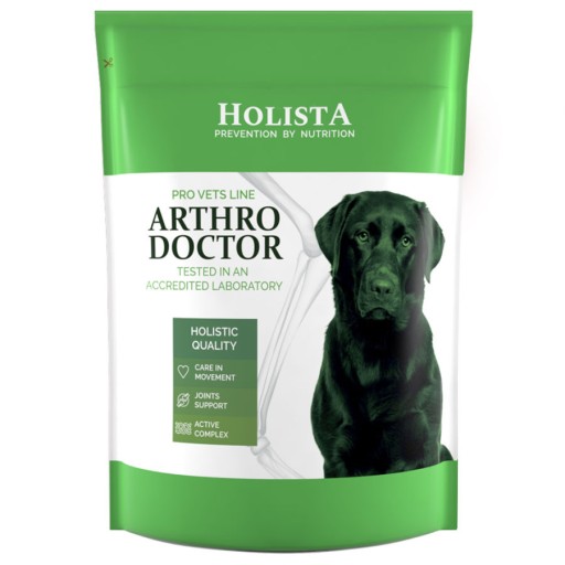 HOLISTA ARTHRO DOCTOR 600g KOLAGEN CZARCI PAZUR BOSWELLIA DLA PSA NA ...