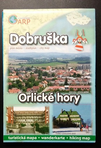 Mapa CZECHY - DOBRUSKA plan miasta mapa 2008 r. 15 x 15 cm w skali 1:9 000 • Cena, Opinie ...