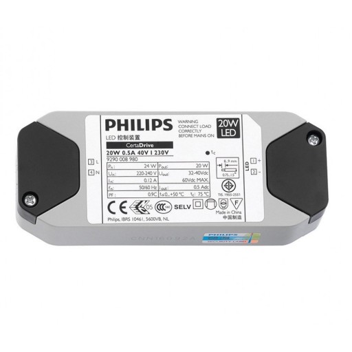 PHILIPS CertaDrive 20W 0.5A 40V LPF I 230V LED - Sklep, Opinie, Cena w ...