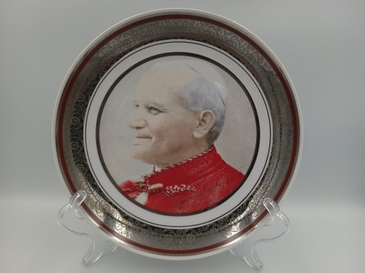 TALERZ PAPIEŻ JAN PAWEŁ II KAROLINA PATERA Z PRL • Cena, Opinie ...