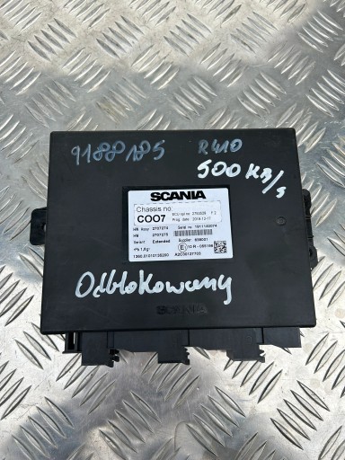 KOORDYNATOR ECU COO7 SCANIA R EURO 6 za 1107.00PLN z Konin - Allegro ...