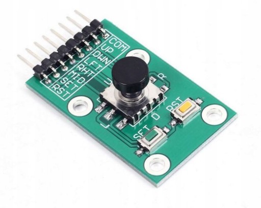 Rocker 5D / Joystick / GamePad – kompatibilní s Arduino/AVR/ESP/STM32 ...