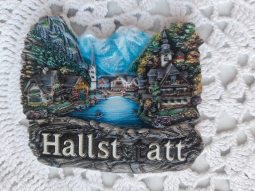 MAGNET NA CHLADNIČKU AUSTRIA HALLSTATT ALPY PANORAMA za 7.04EUR - Allegro
