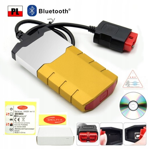 Interfejs Delphi DS150E V3.5 GOLD Najmocniejszy 2024 PRO j.Polski za ... Interfejs Delphi DS150E V3.5 GOLD Najmocniejszy 2024 PRO j.Polski za ...