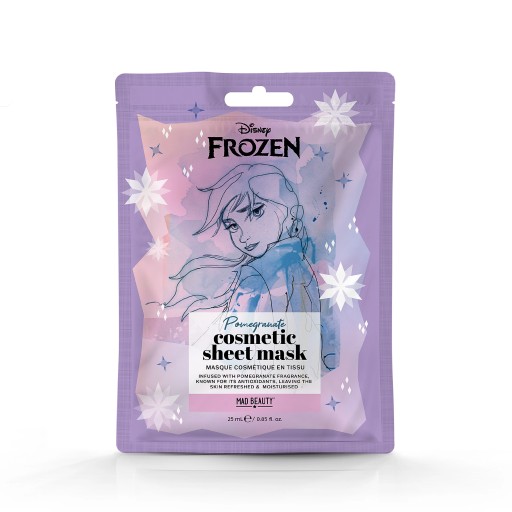 Maska na obličej textilní 25 ml, Anna, Frozen za 160.00CZK - Allegro