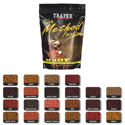 TRAPER PELLET METHOD FEEDER READY BIAŁE ROBAKI 2mm - 5902216505612 - 12366888901 - Allegro