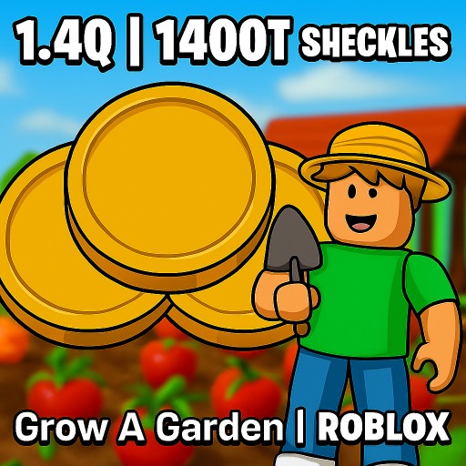 ROBLOX - 1.4Q / 1400T SHECKLES - GROW A GARDEN - COINS - MONETY | KeyBoom - Stan: 30.99PLN ...
