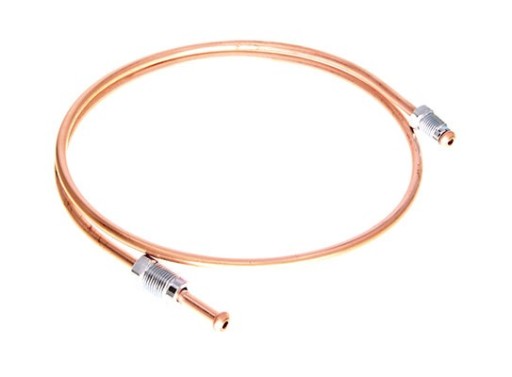 PITER PARTS Měděná Brzdová Trubka PPH080 B-A - Délka 800mm včetně ...