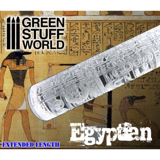 Green Stuff World ROLLING PIN - wałek do odciskania wzoru EGYPTIAN ...