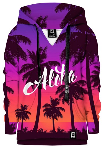 Aloha kapucnis pulóver 140 PRINT Dr.Crow, • Ár, Vélemények - Allegro