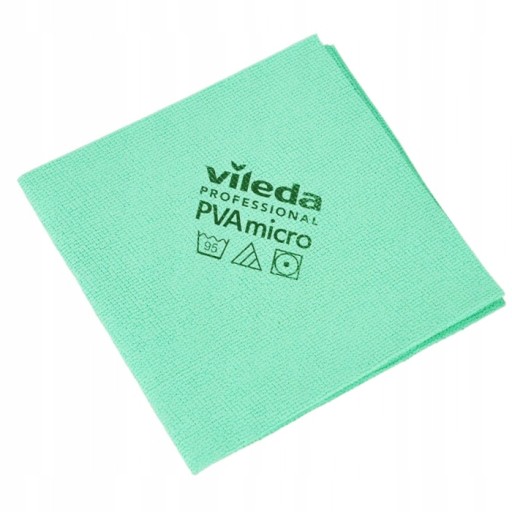 VILEDA ścierka PVA MICRO PROFESSIONAL zielona (4023103176348) • Cena ...