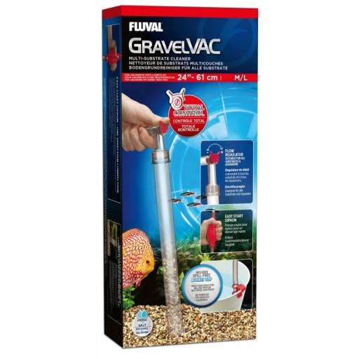 Fluval Odmulacz GravelVac Multi-Substrate S/M (015561110808) • Cena ...