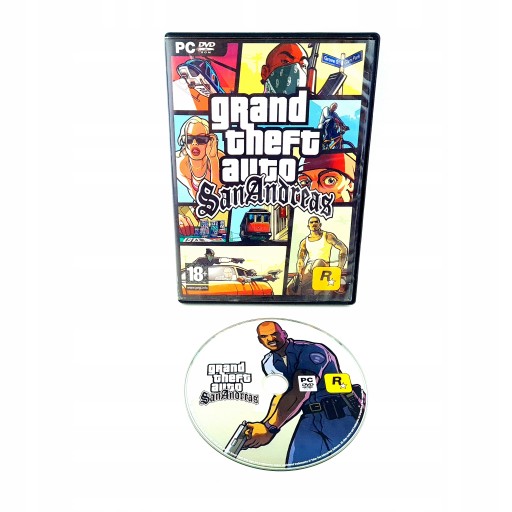 GRAND THEFT AUTO SAN ANDREAS GTA SA PC - Stan: Używany 167.00PLN ...