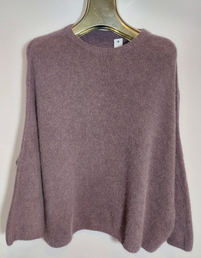 BABY ALPACA sweter włoski duży rozmiar 3/4 rękaw • Cena, Opinie ...