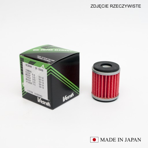 VESRAH OLAJSZŰRŐ HF140/HF141/HF981 (JAPÁNBAN KÉSZÜLT), VESRAH, SF-2008., • Ár, Vélemények - Allegro