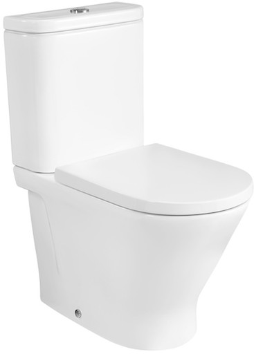 ROCA GAP ROUND WC mísa kompaktní bezpřírubová nástěnná RIMLESS 60 cm za ...