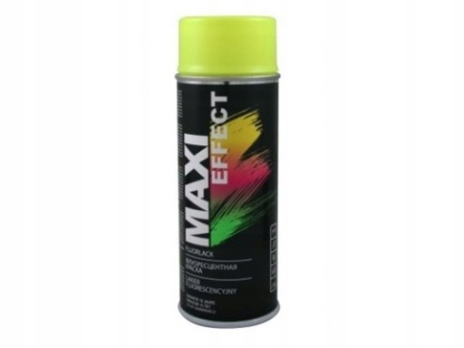 MOTIP MAXICOLOR LAKIER FLUORESCENCYJNY ŻÓŁTY 400ml SPRAY MX0016 za 27 ...