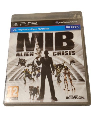 PS3 MEN IN BLACK ALIEN CRISIS MIB MOVE PLAYSTATION - Stan: używany 39 ...