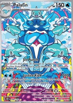 Pokemon TCG - Obsidian Flames - Palafin (OBF 200), • Ár, Vélemények ...
