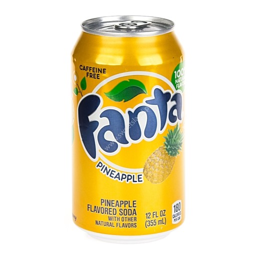 FANTA PINEAPPLE 355ML Napój o smaku ananasowym (0049000014273) • Cena, Opinie • Napoje gazowane ...