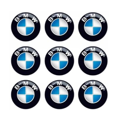 NAKLEJKA EMBLEMAT 14mm KLUCZYK LOGO BMW EM-39383 za 18,08 zł z okolice ...