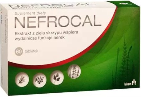 NEFROCAL DROGI MOCZOWE NERKI OCZYSZCZANIE 60 tabl 10864767503 - Allegro.pl