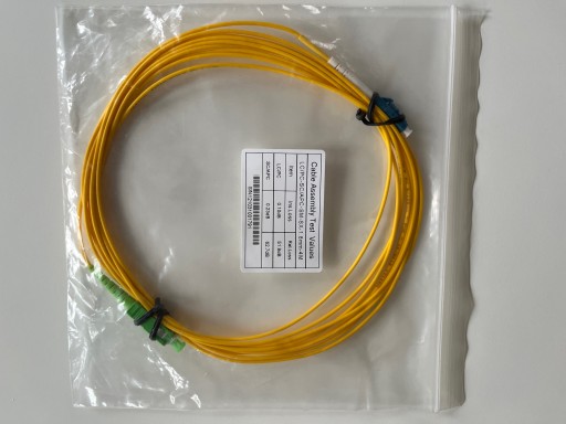 Patchcord światłowodowy LC/PC-SC/APC SM SX 1,8 4m - Sklep, Opinie, Cena w Allegro